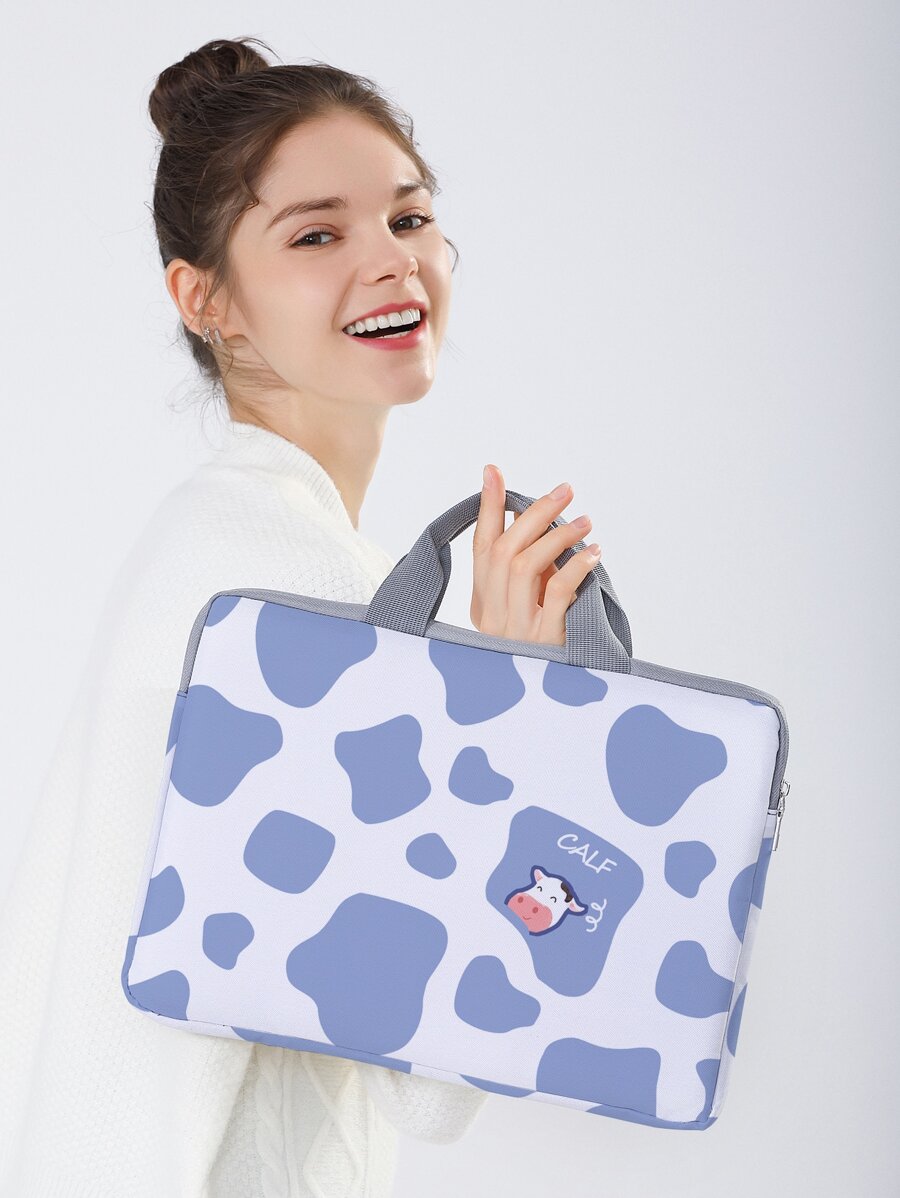 Cow Print Laptop Bag | SHEIN USA