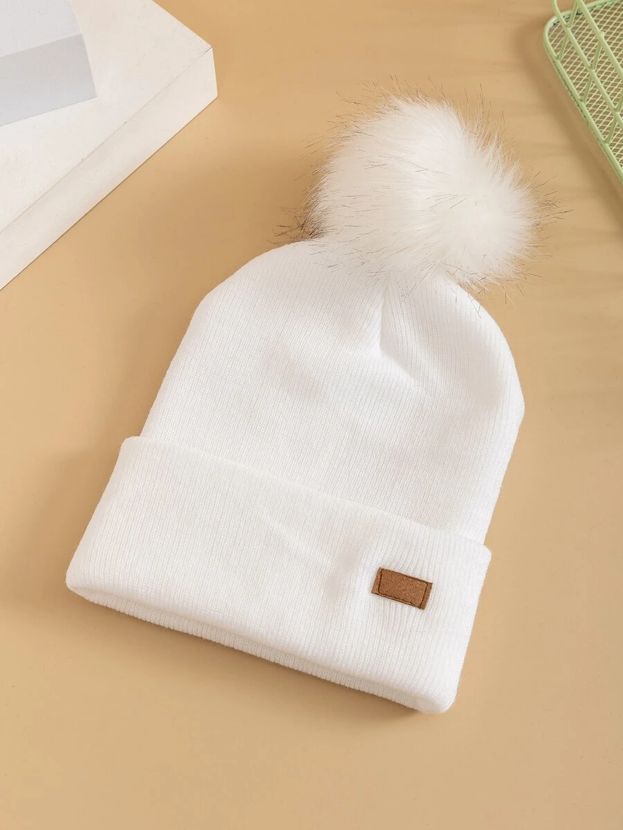 1pc Women's Baseball Cap With Leather Patch, Simple, Fashionable ...