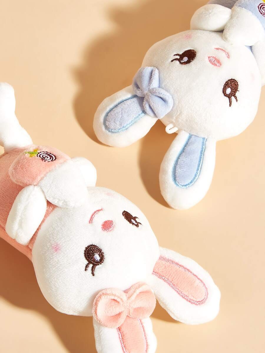 1pc Random Color Cartoon Rabbit Design Pet Plush Toy | SHEIN USA