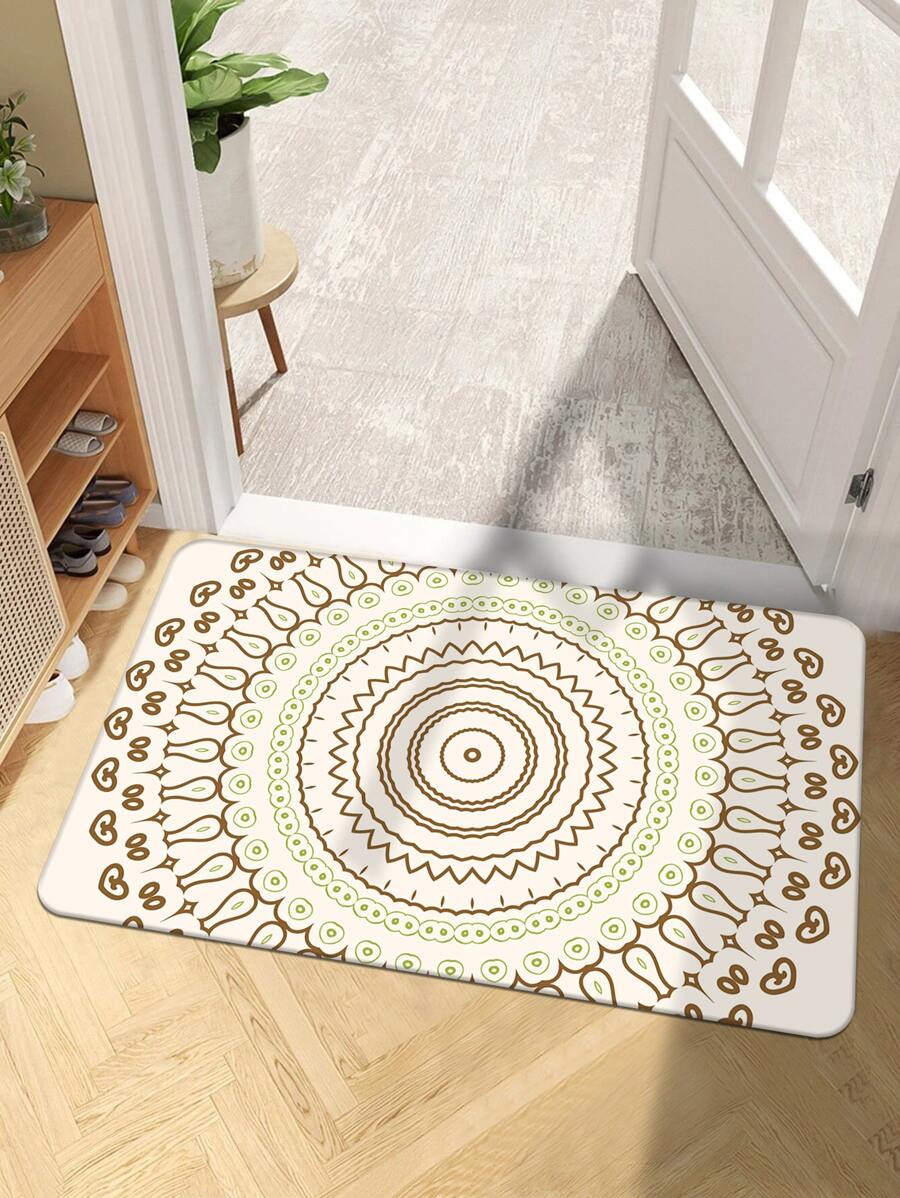 1pc Mandala Print Door Mat | SHEIN USA
