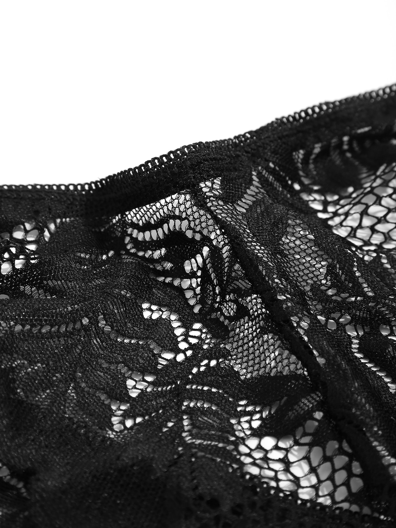 Lace Scallop Edge Panty Shein Uk