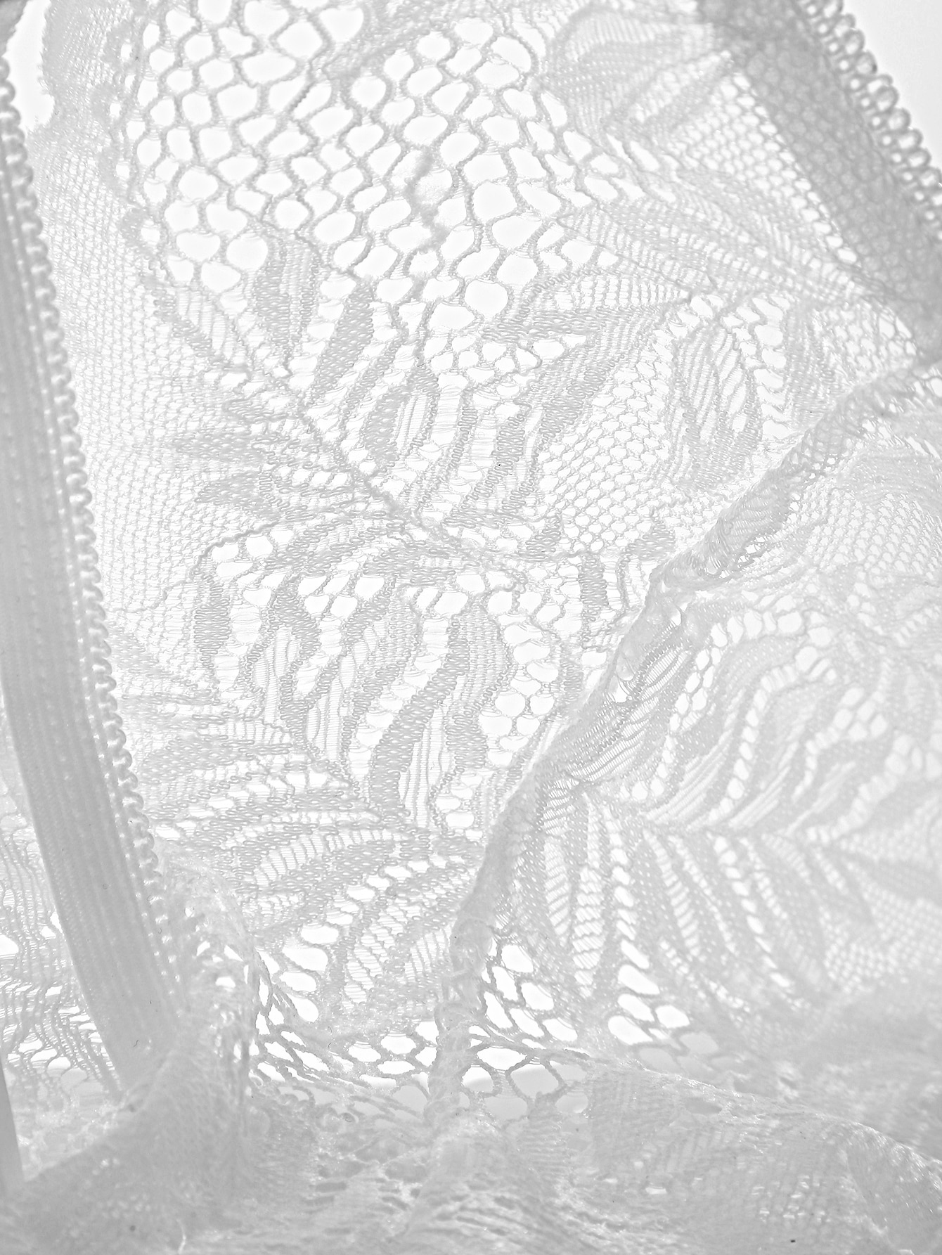 Finetoo Scallop Edge Lace Panty Shein Uk