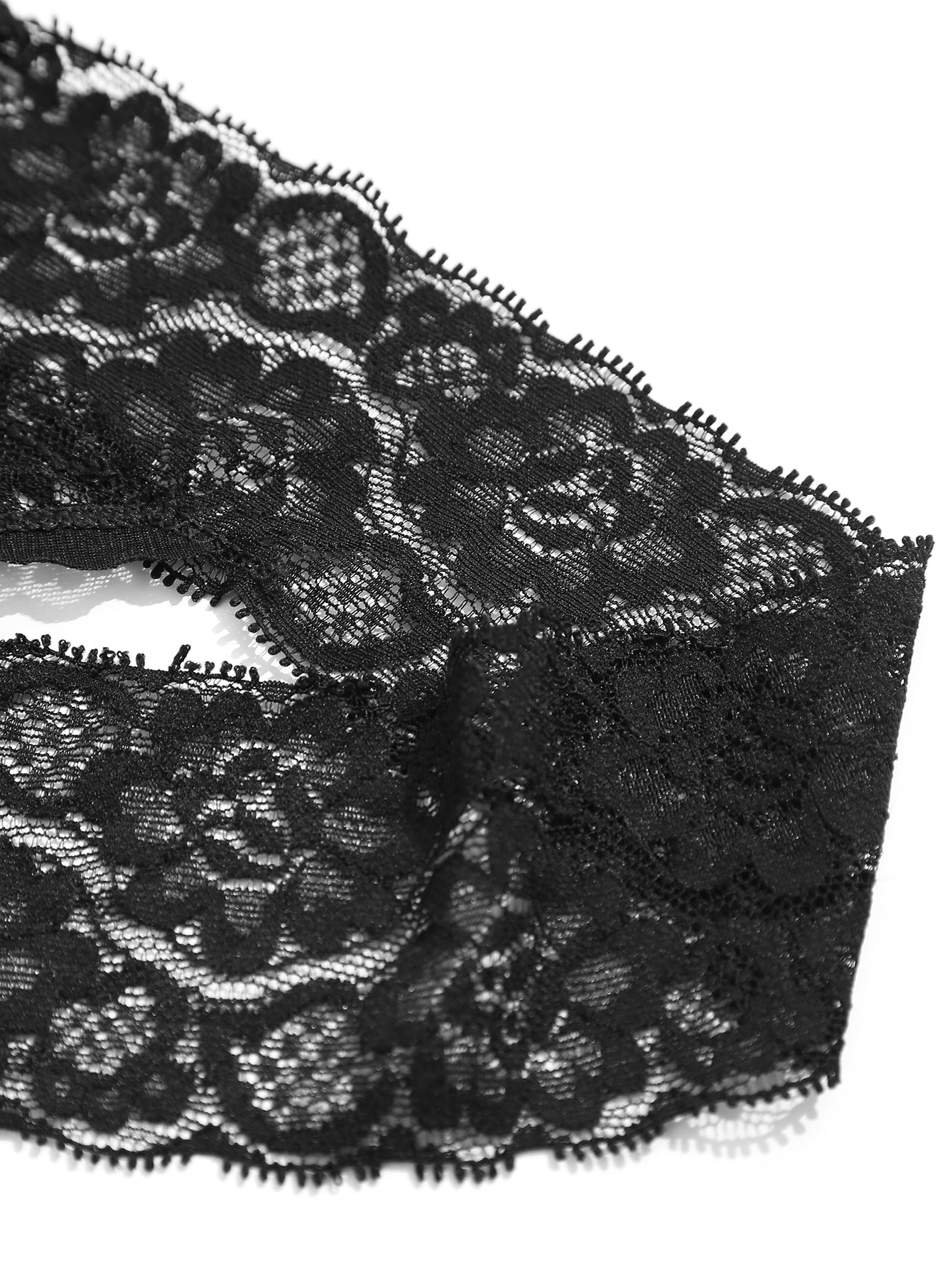 FINETOO Floral Lace Sheer Panty | SHEIN EUR