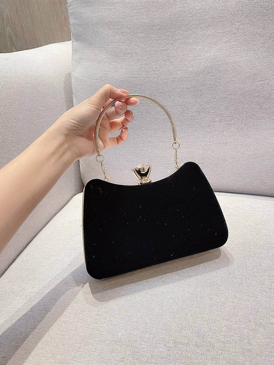 Mini Glitter Rhinestone Decor Box Bag | SHEIN USA