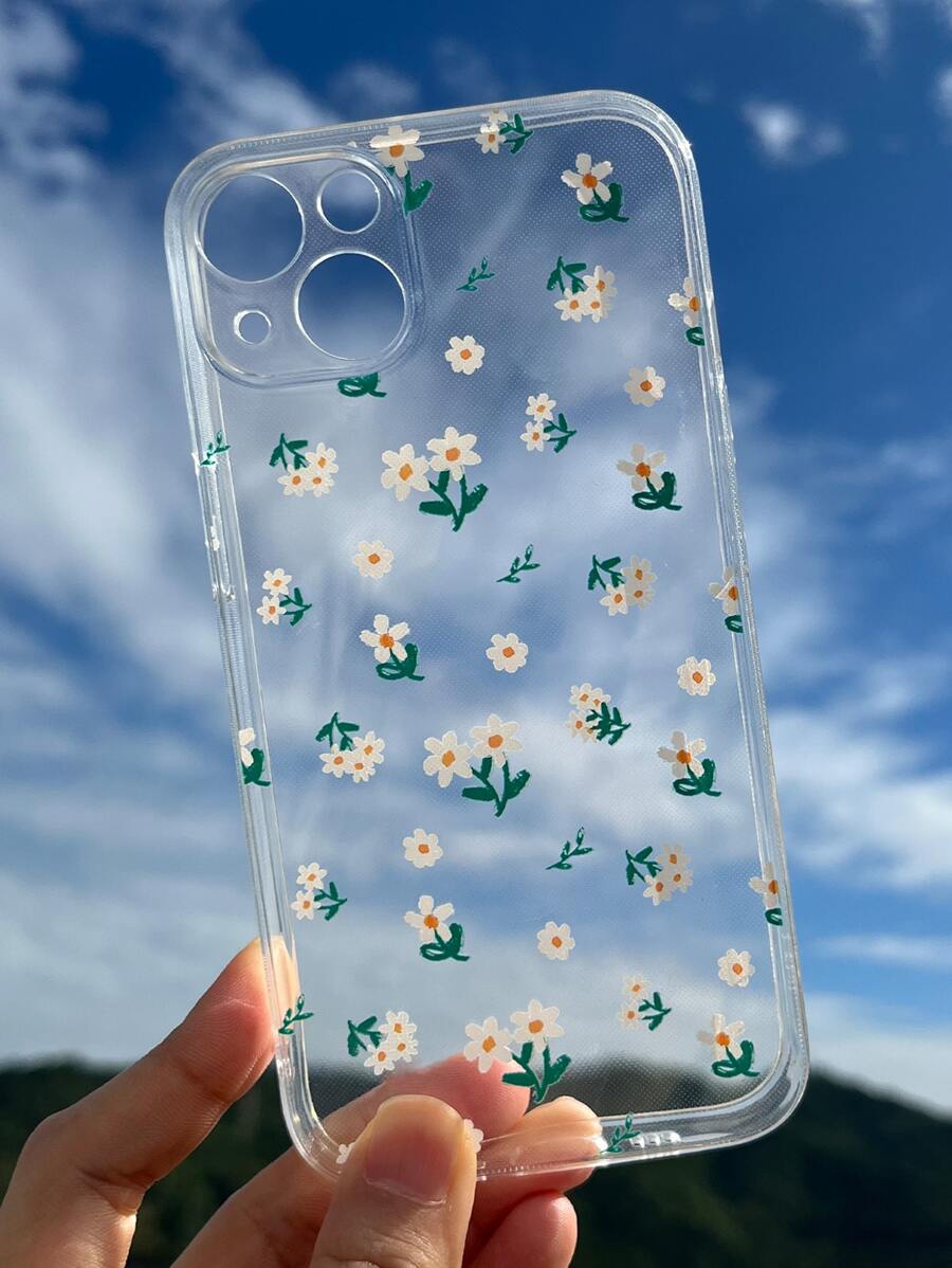 Floral Clear Phone Case | SHEIN EUR