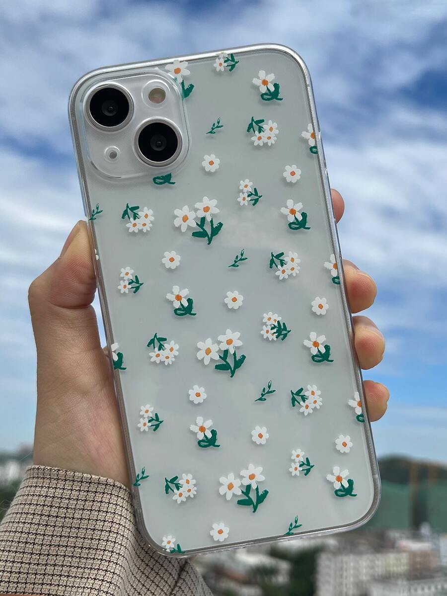 Floral Clear Phone Case | SHEIN EUR