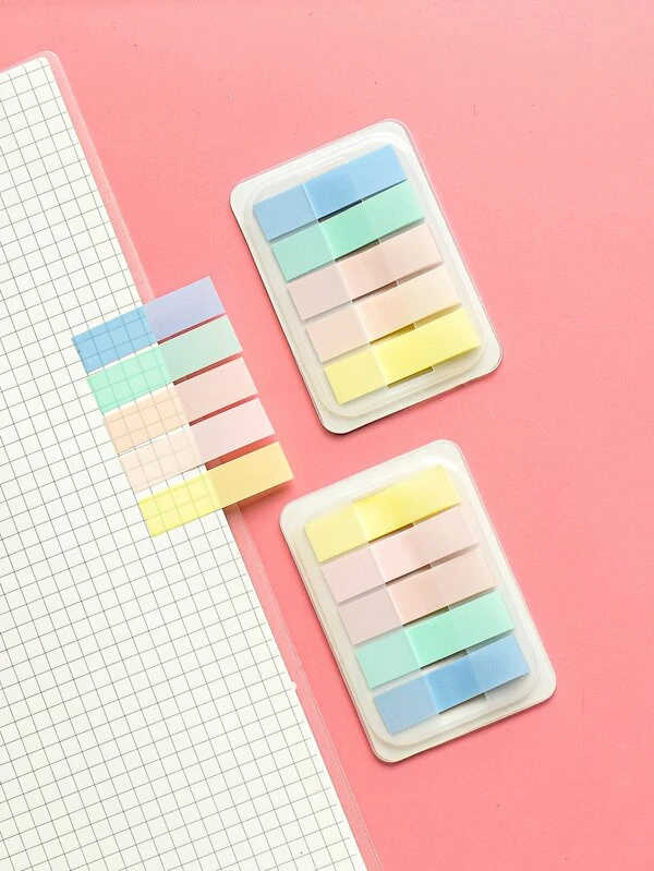 100 Pages/Box Pet Index Sticky Notes For Students & Office Workers, 1 ...