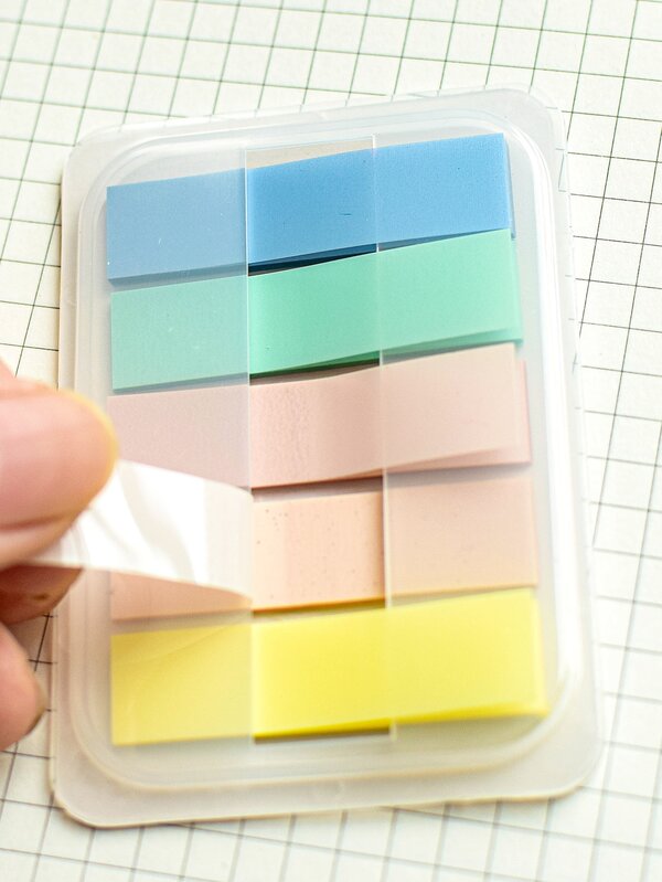 100 Pages/Box Pet Index Sticky Notes For Students & Office Workers, 1 ...