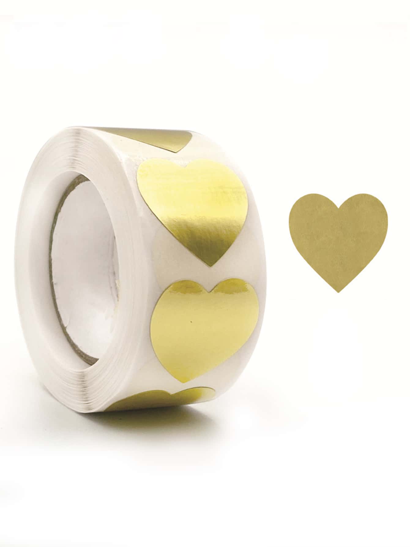1roll Heart Print Sticker | SHEIN USA