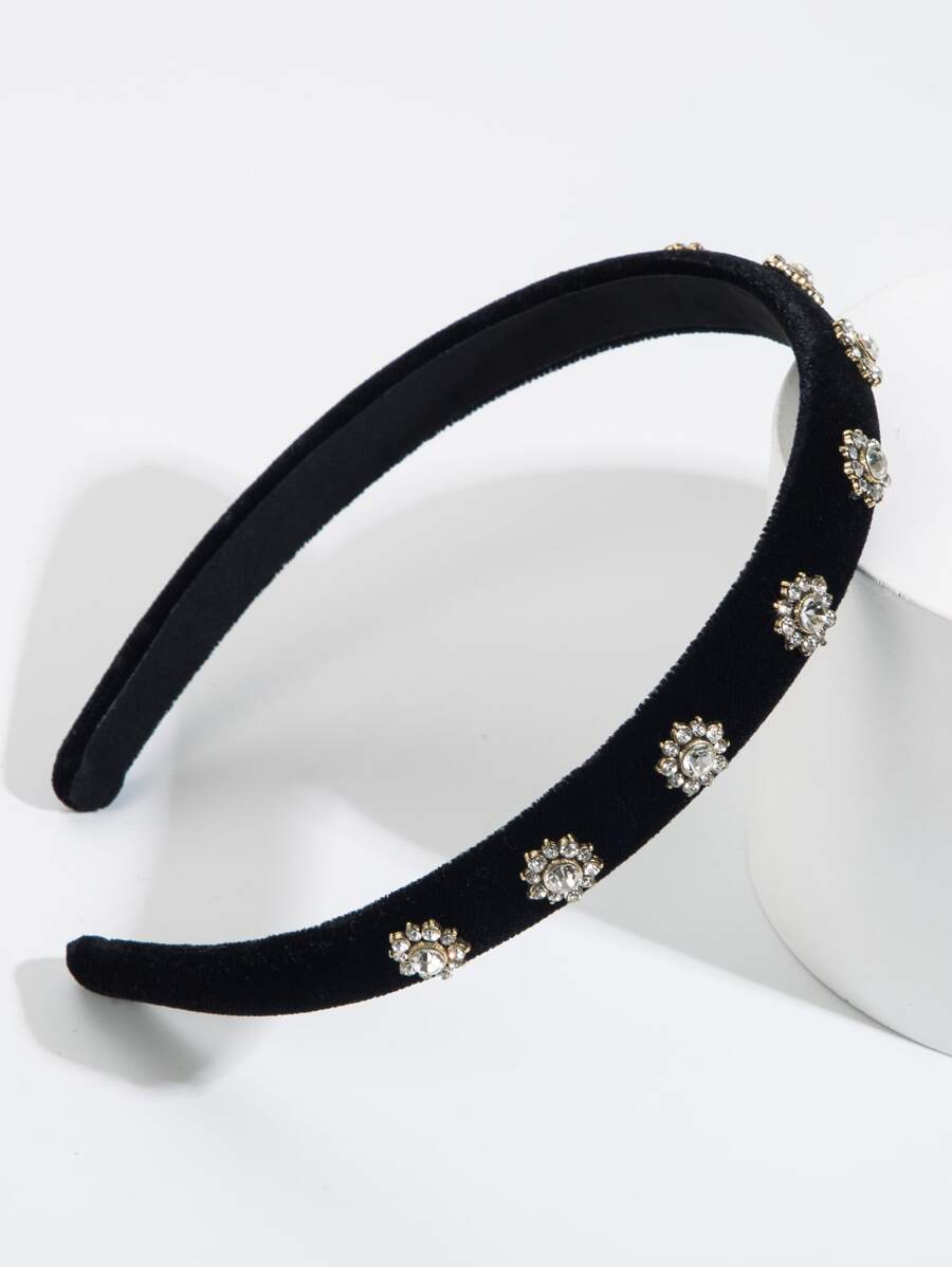 Rhinestone Decor Headband | SHEIN UK