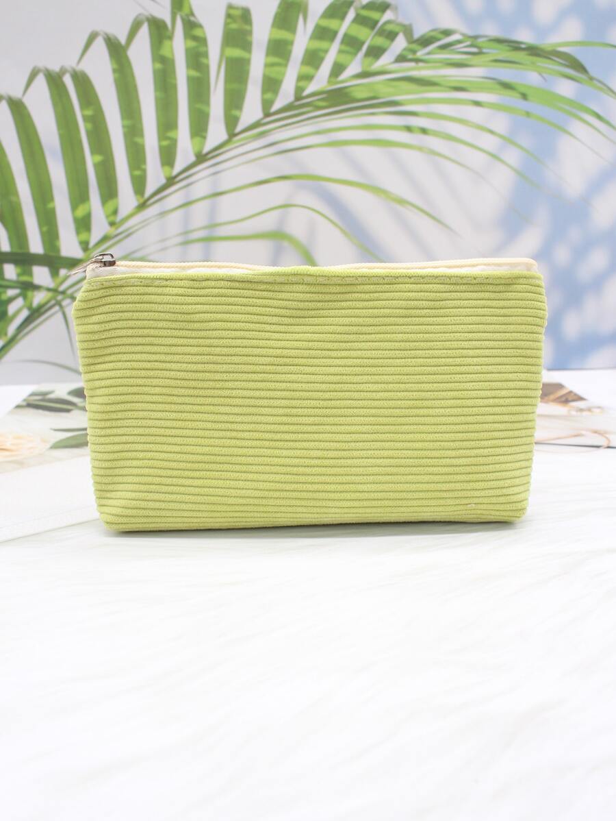 Striped Minimalist Makeup Bag Storage Makeup Organizer Makeup Case ...