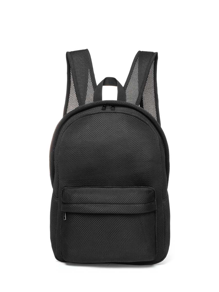 Pocket Front Classic Backpack | SHEIN USA