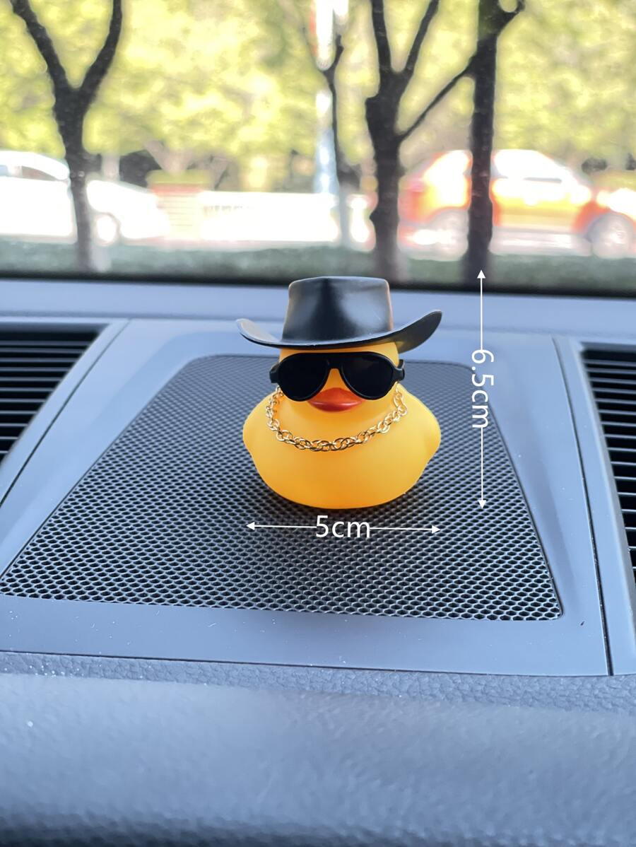 Cartoon Duck Design Car Ornament, Rubber Duck | SHEIN USA