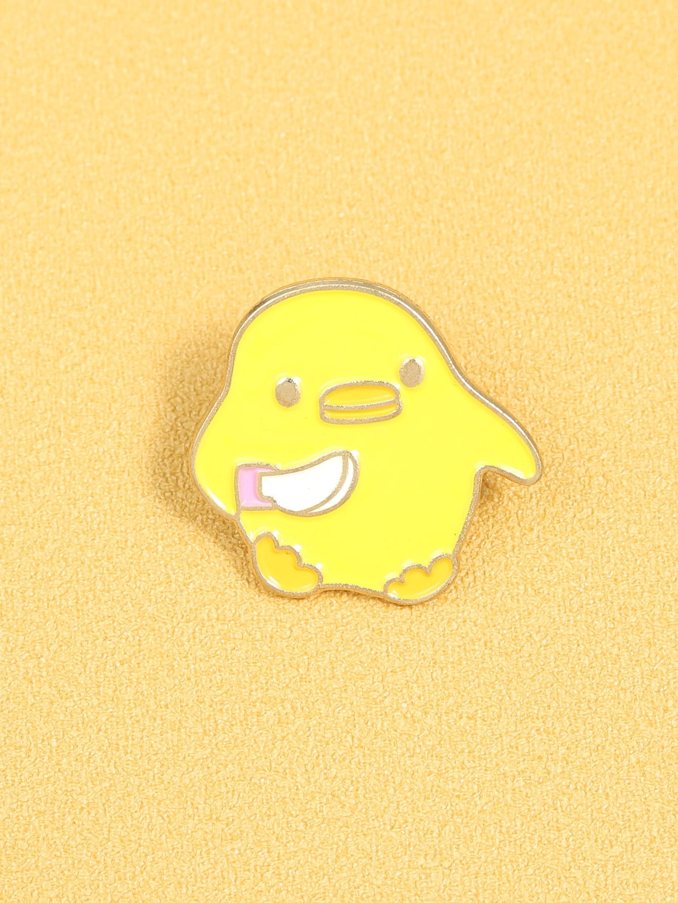 Broche de pato de dibujos animados