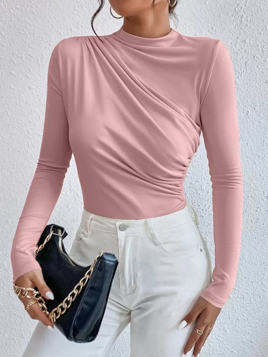 RosyDaze Body ajustado fruncido | Mode de Mujer | SHEIN España