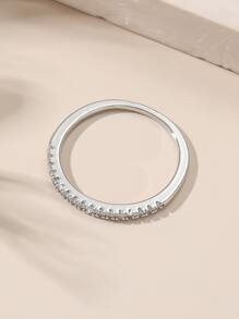 Cubic Zirconia Decor Ring | SHEIN USA