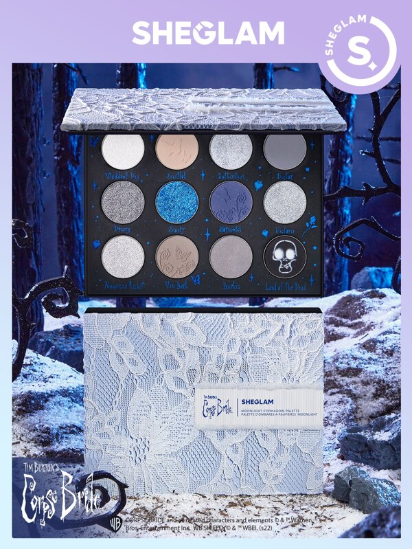 SHEGLAM Corpse Bride | SHEGLAM Moonlight Eyeshadow Palette | SHEIN UK