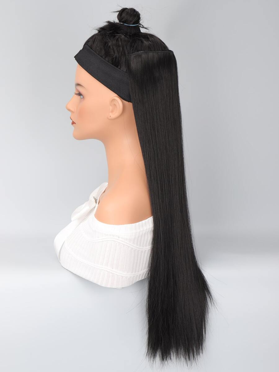 Clip In Long Straight Synthetic Hair Extension | SHEIN UK