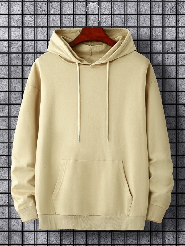 Manfinity EMRG Homme Sweat-shirt à capuche graphique de slogan à poche ...