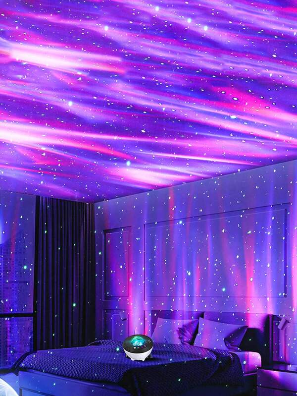 SHEIN BASIC LIVING 1pc Star Projector Light With APP & Remote Control ...