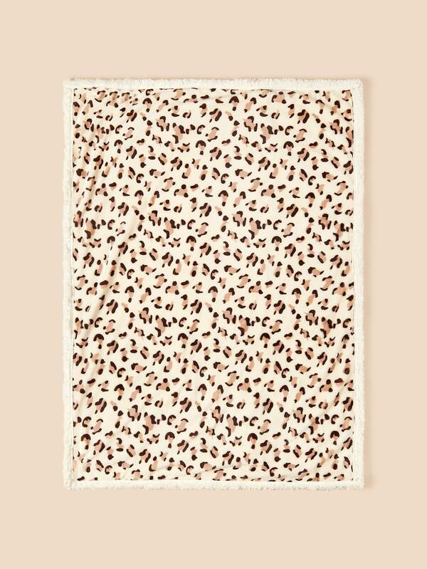 Baby Leopard Print Swaddling Blanket | SHEIN USA
