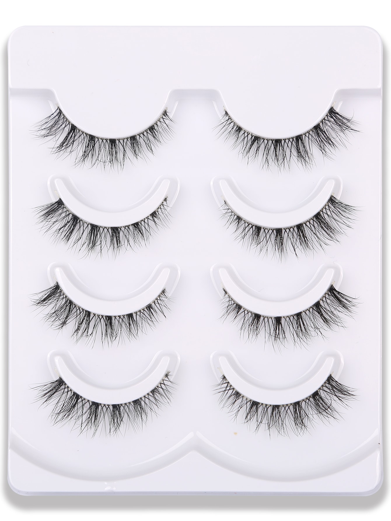 4pairs Extra Long Full Strip False Eyelashes