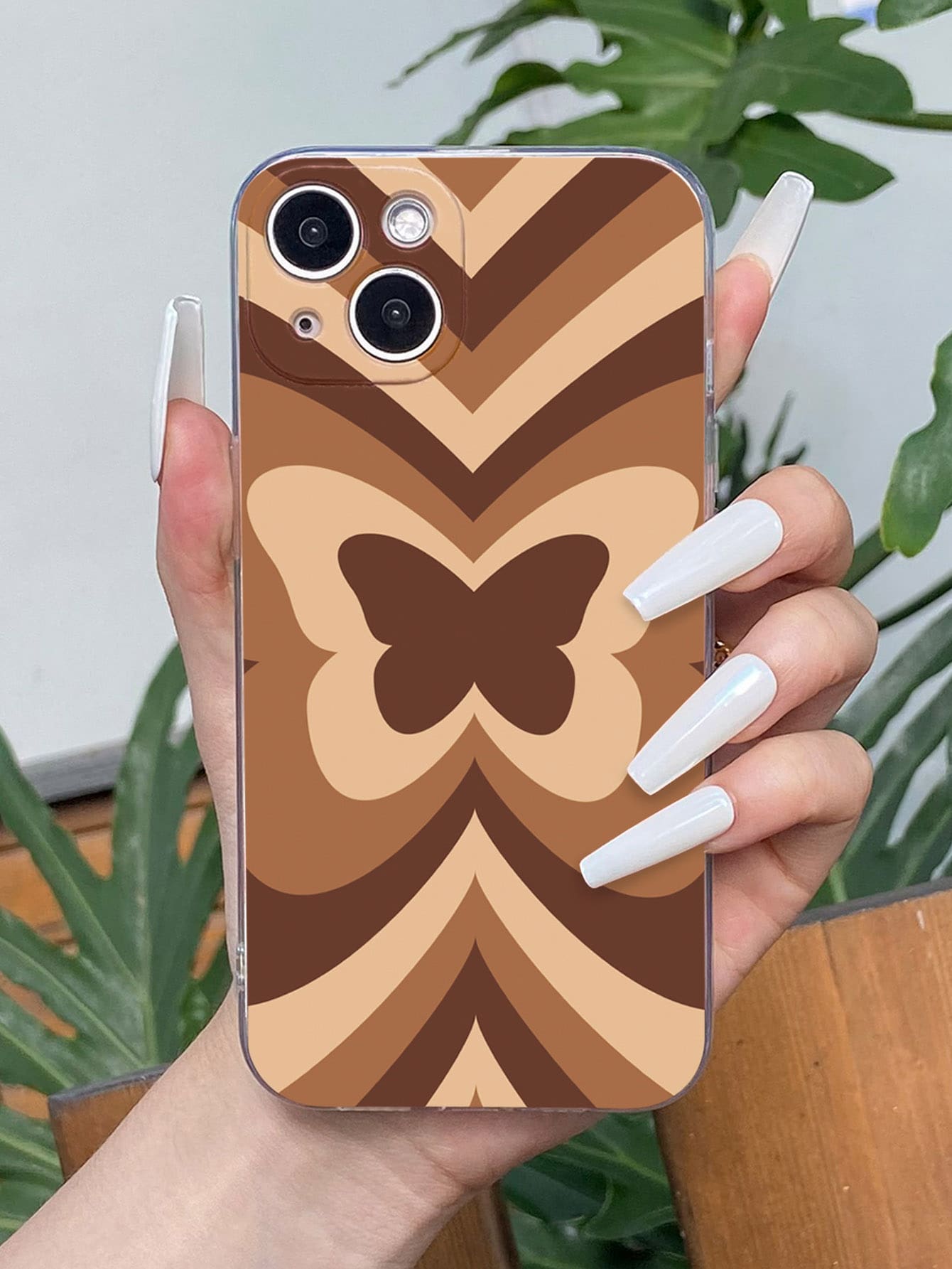 Butterfly Pattern Phone Case | SHEIN USA