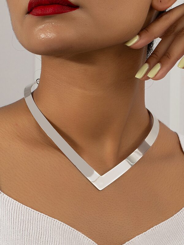 Solid Minimalist Choker | SHEIN USA