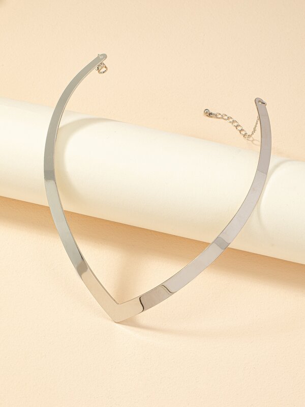 Solid Minimalist Choker | SHEIN USA