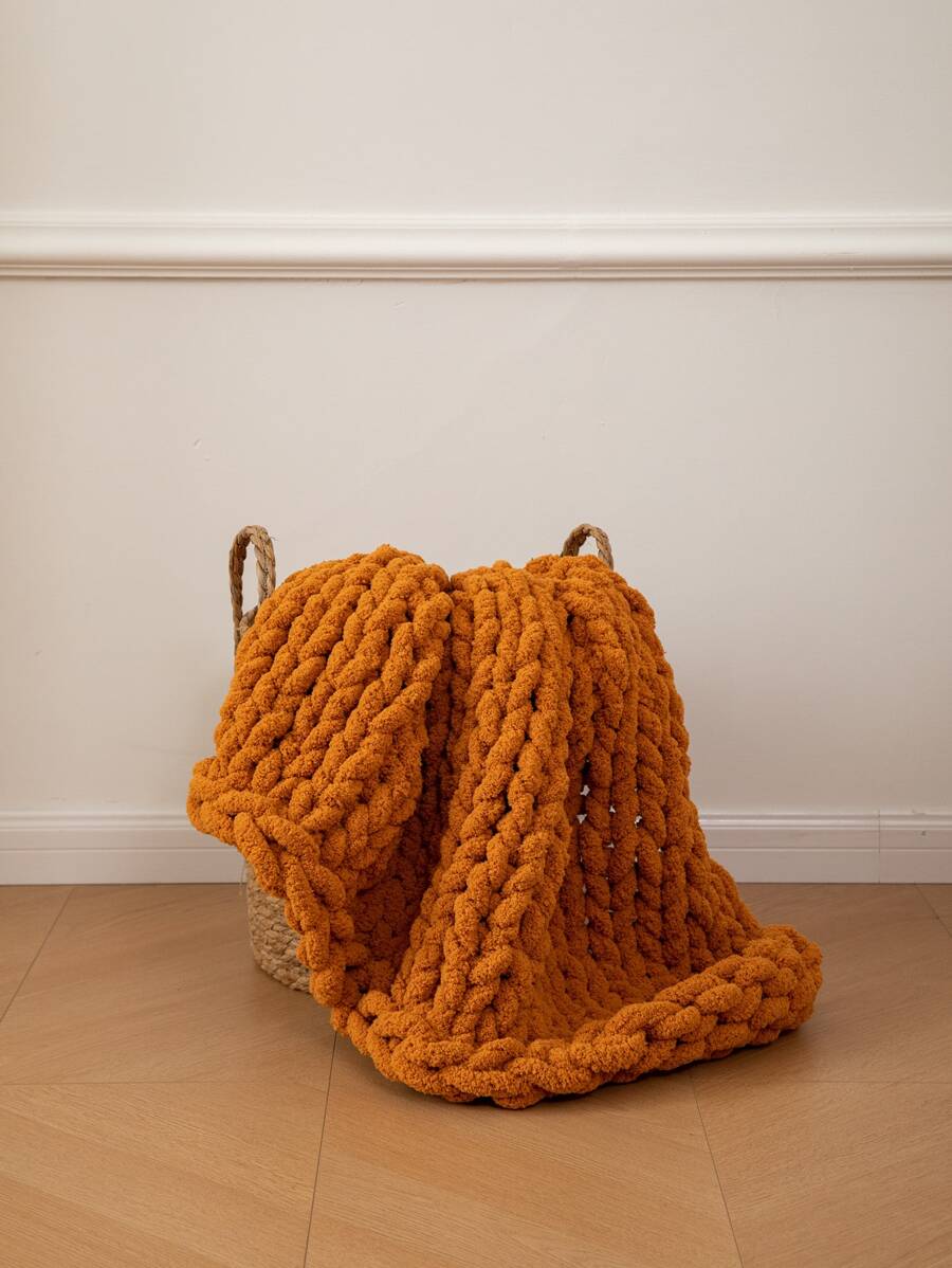 1pc Plain Throw Blanket | SHEIN USA