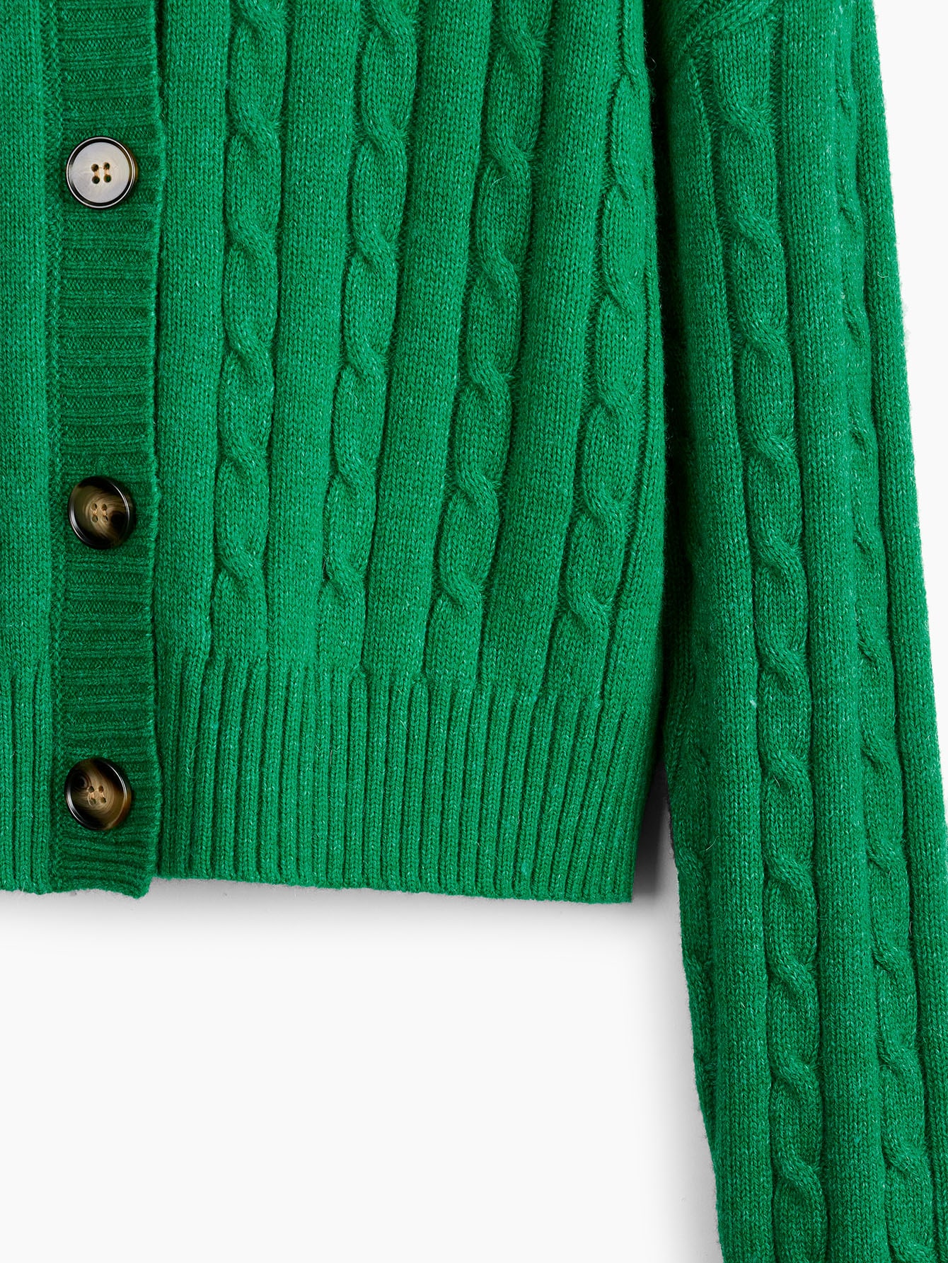 MOTF WOOL-MIX CABLE KNIT CARDIGAN | SHEIN USA