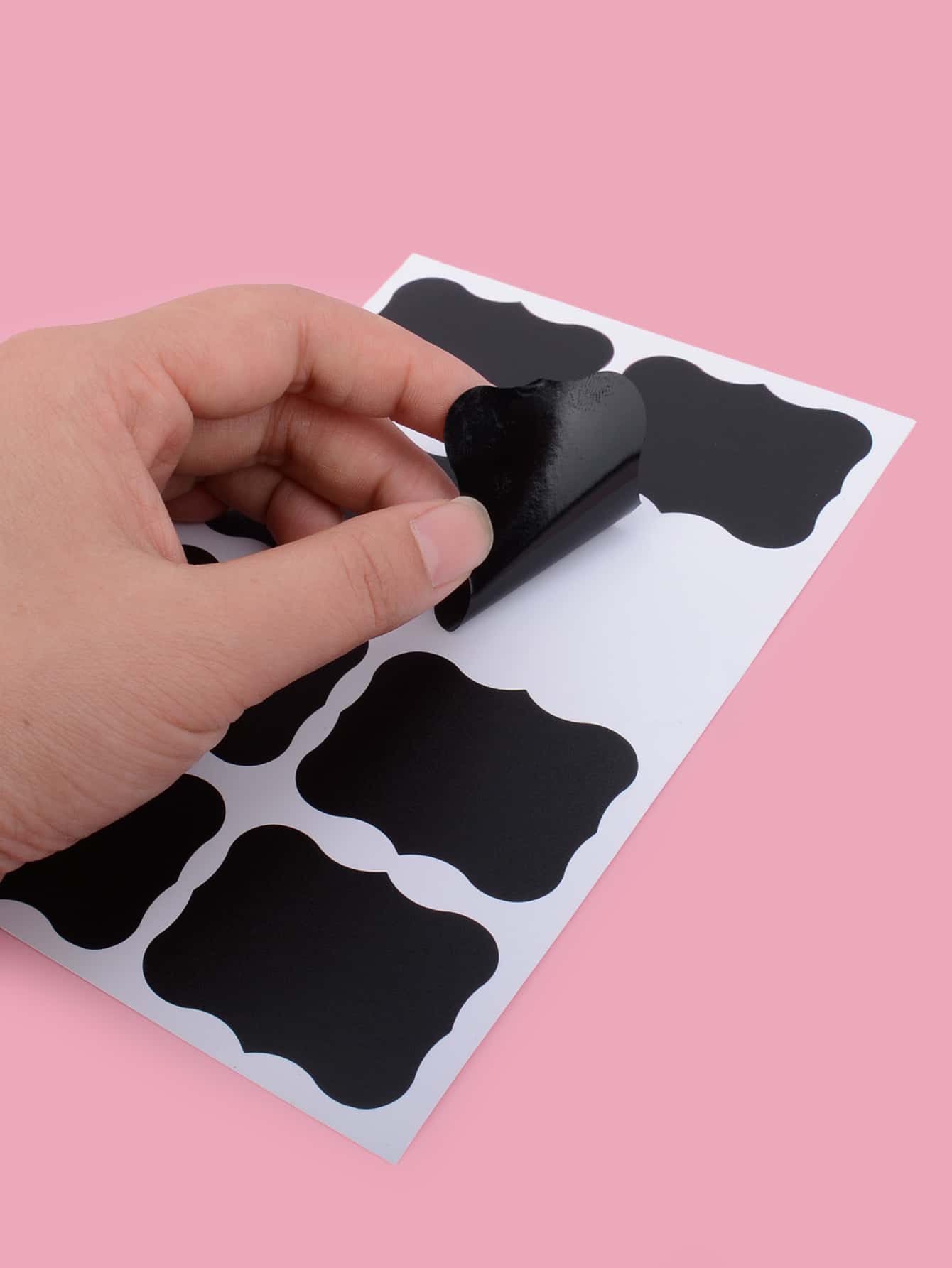 4pcs Erasable Blackboard Sticker Craft Kitchen Jars Organizer Labels ...