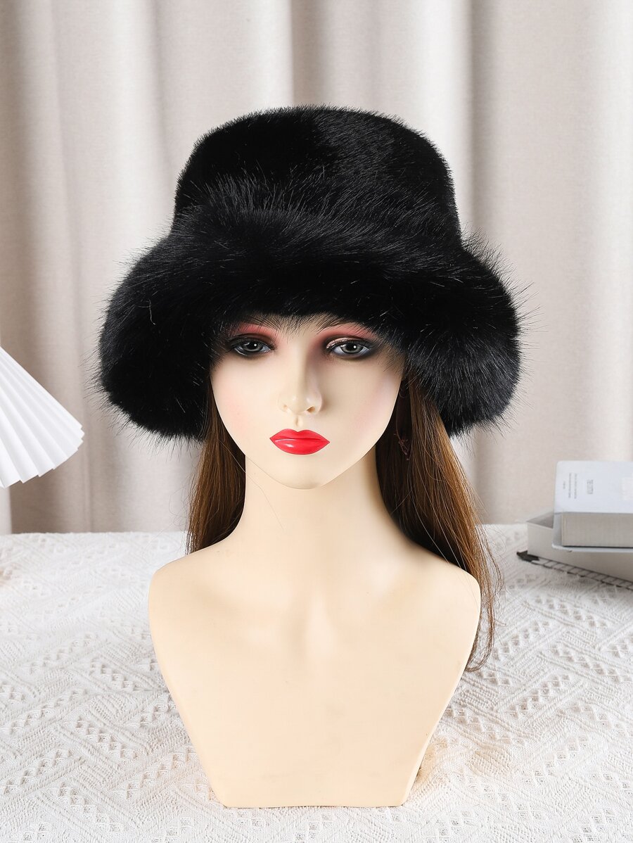 Women's Hat For Winter With Stretch Cossack Russian Style White Warm ...