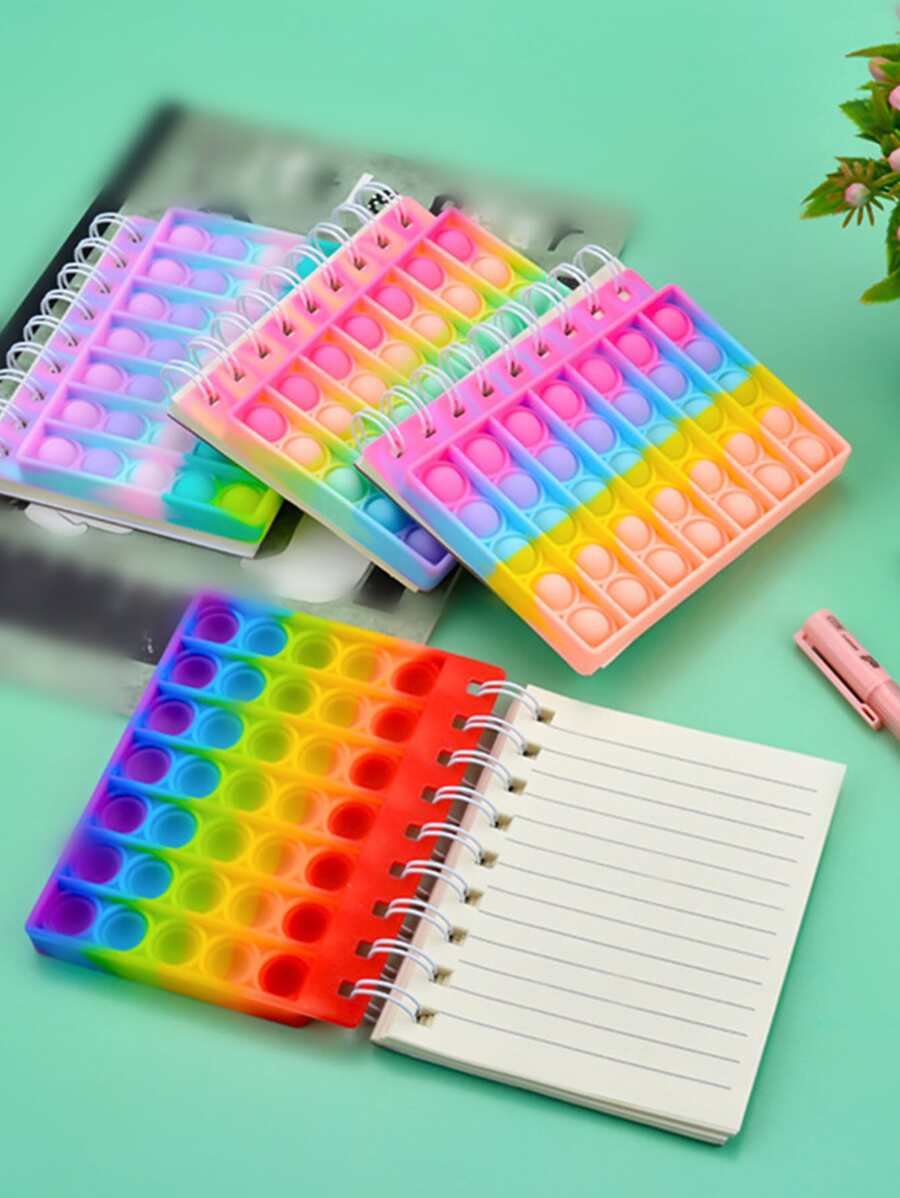 1pc Pop Fidget Toy Random Spiral Notebook | SHEIN USA