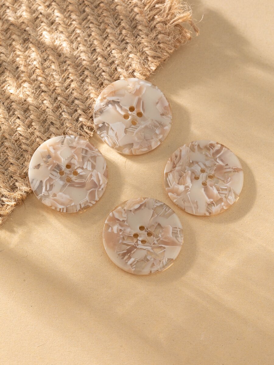 4pcs Acrylic Buttons, Versatile For Clothing | SHEIN USA