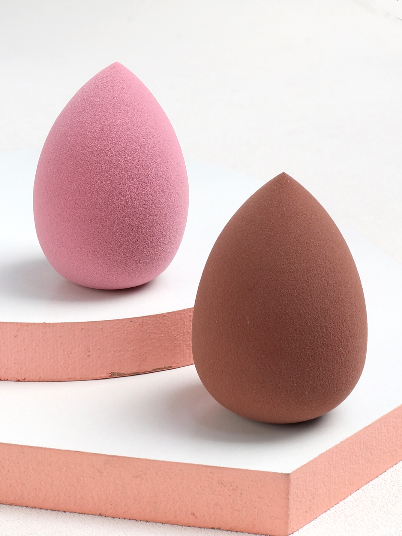 2pcs Solid Makeup Beauty Egg
