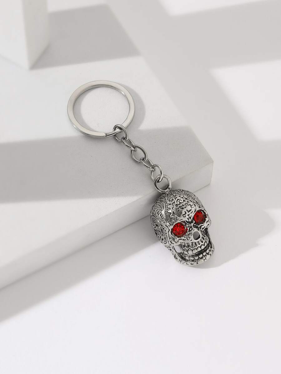 Men Skull Charm Keychain | SHEIN USA