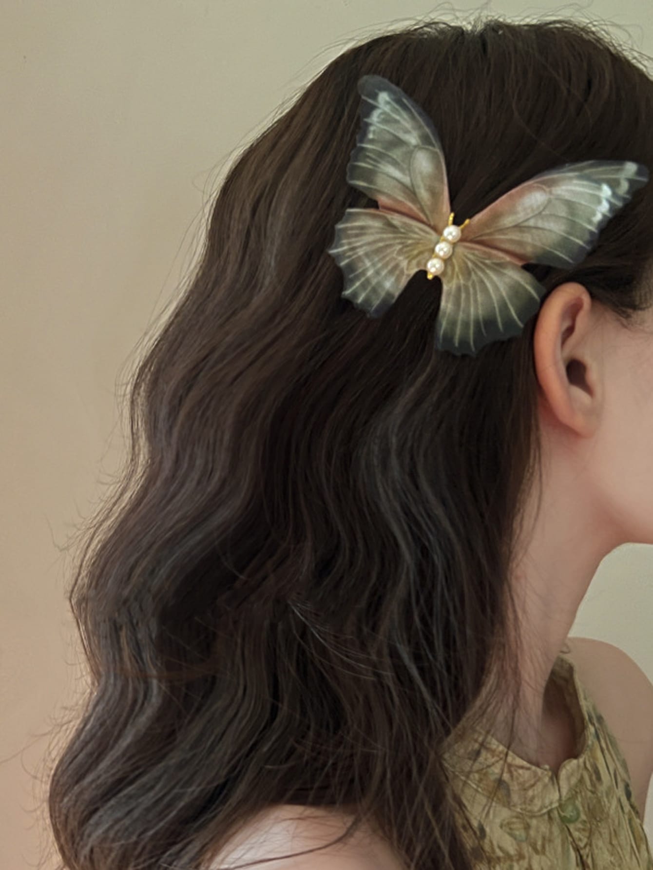 Butterfly Decor Hair Clip