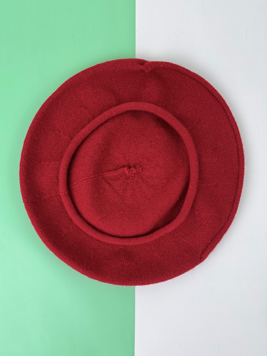 Minimalist Solid Beret | SHEIN USA
