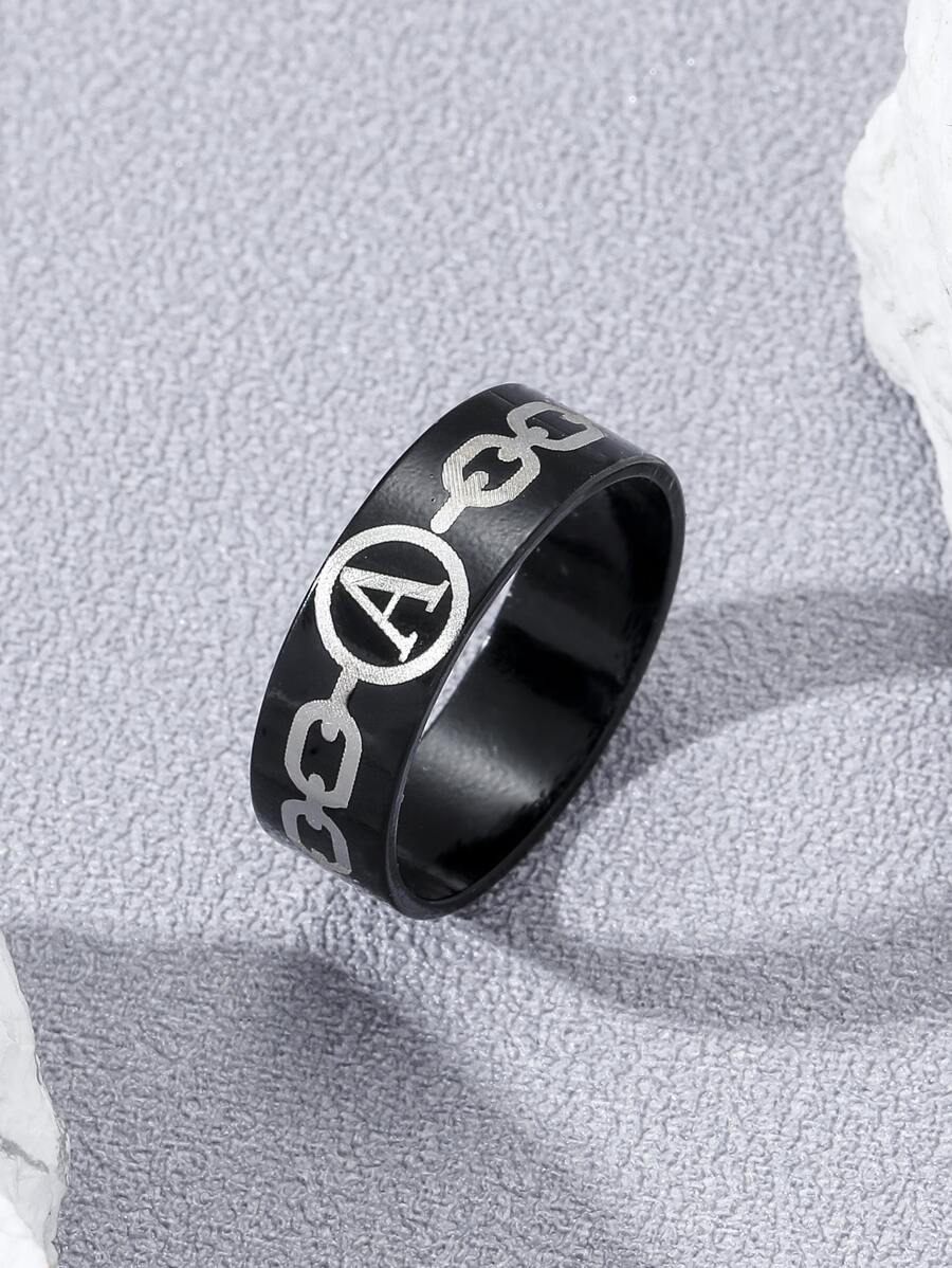 Men Chain Pattern Ring | SHEIN USA