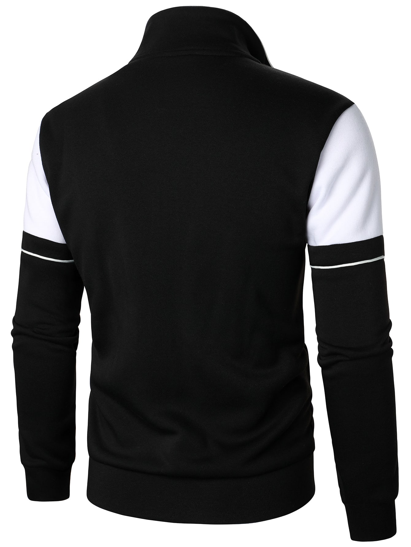 Manfinity Men Colorblock Zip Up Sweatshirt | SHEIN EUQS