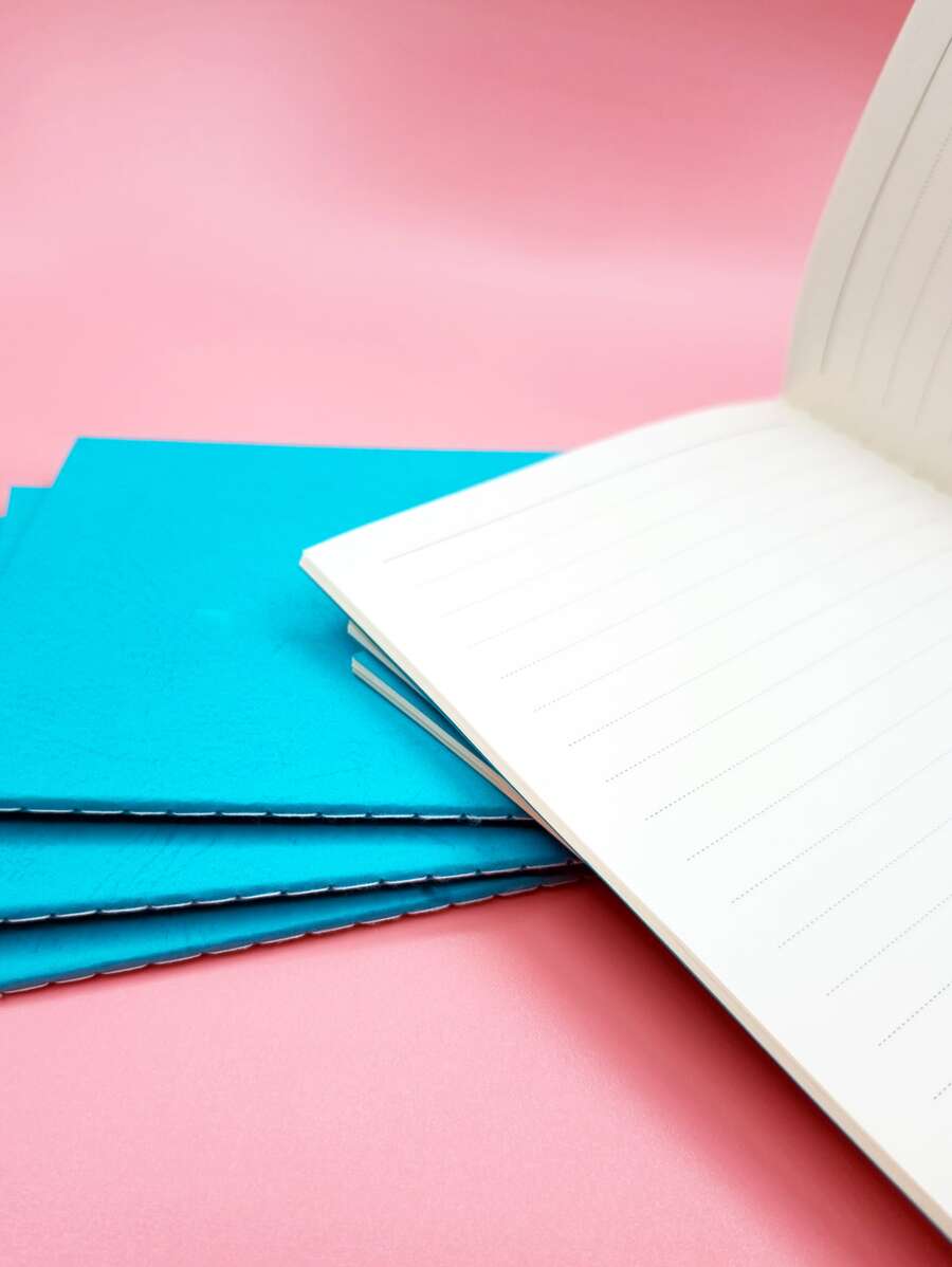 1pc Plain Portable Notebook | SHEIN USA
