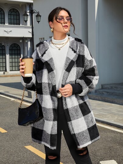 Women's Plus Size Coats & Jackets | Outwear | SHEIN USA