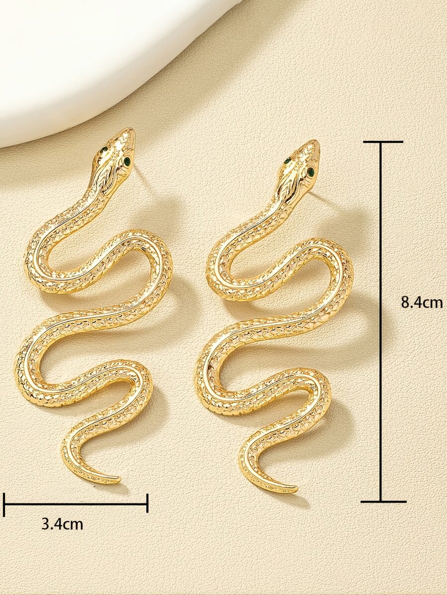 Snake Stud Earrings | SHEIN USA