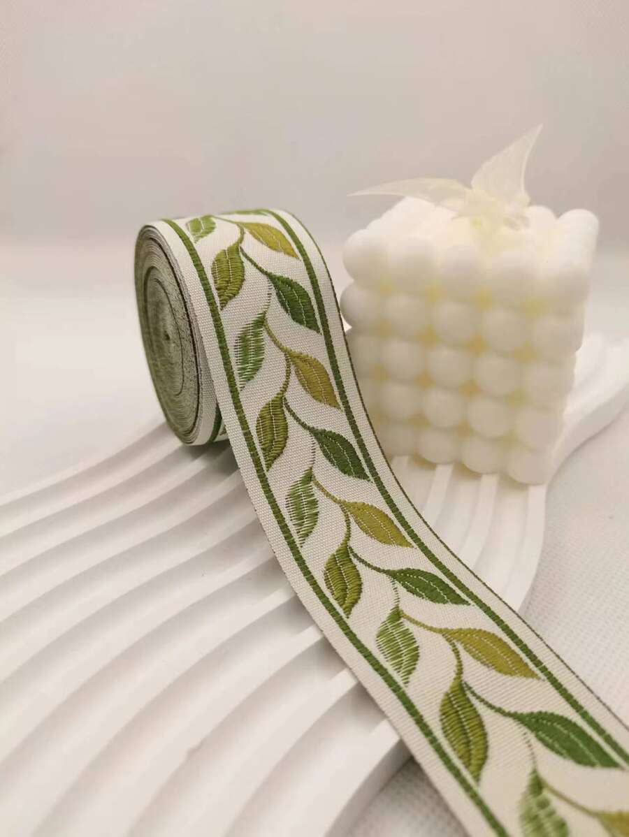 1roll Leaf Pattern DIY Webbing Lace | SHEIN USA