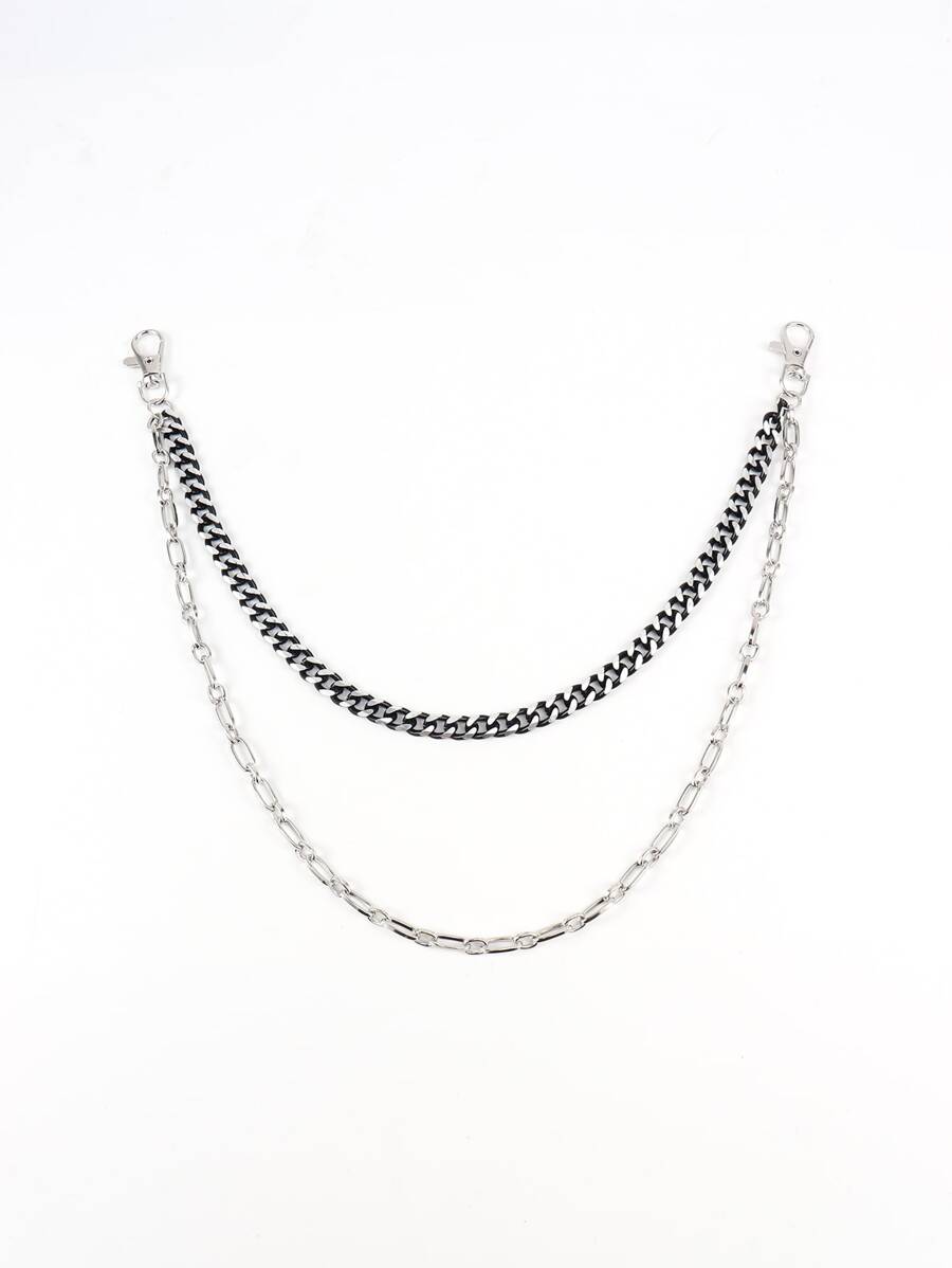 Minimalist Layered Pant Chain | SHEIN USA