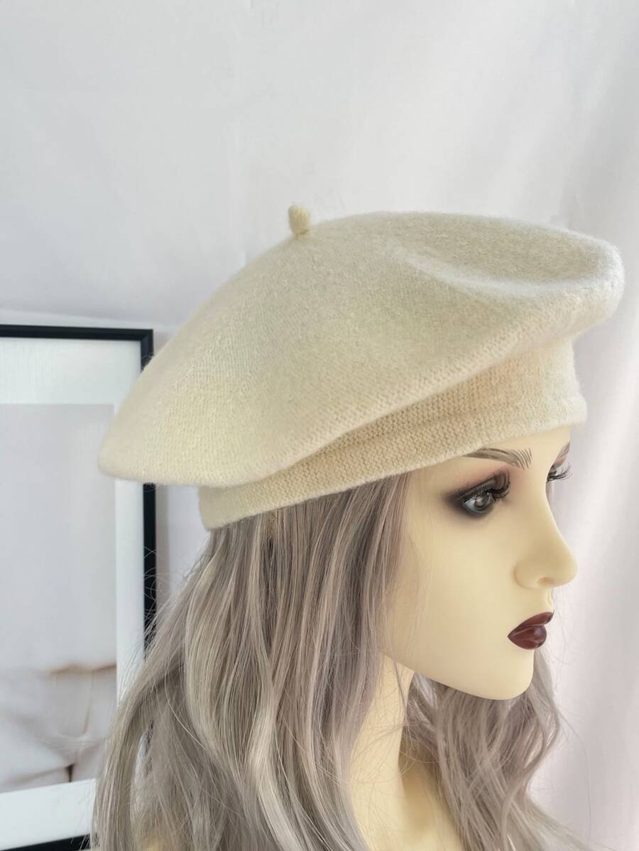 Minimalist Solid Beret | SHEIN USA