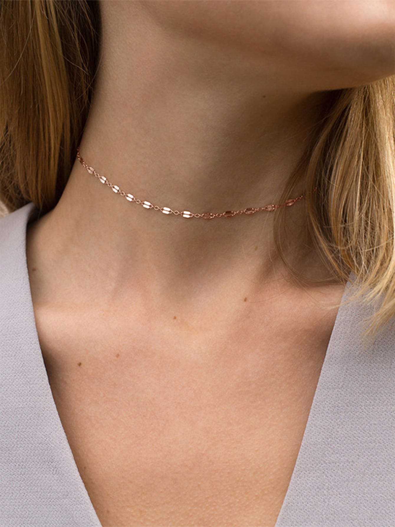 Minimalist Solid Choker | SHEIN USA