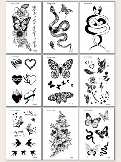 Shop Temporary Tattoos & Body Art | Accessories | SHEIN USA