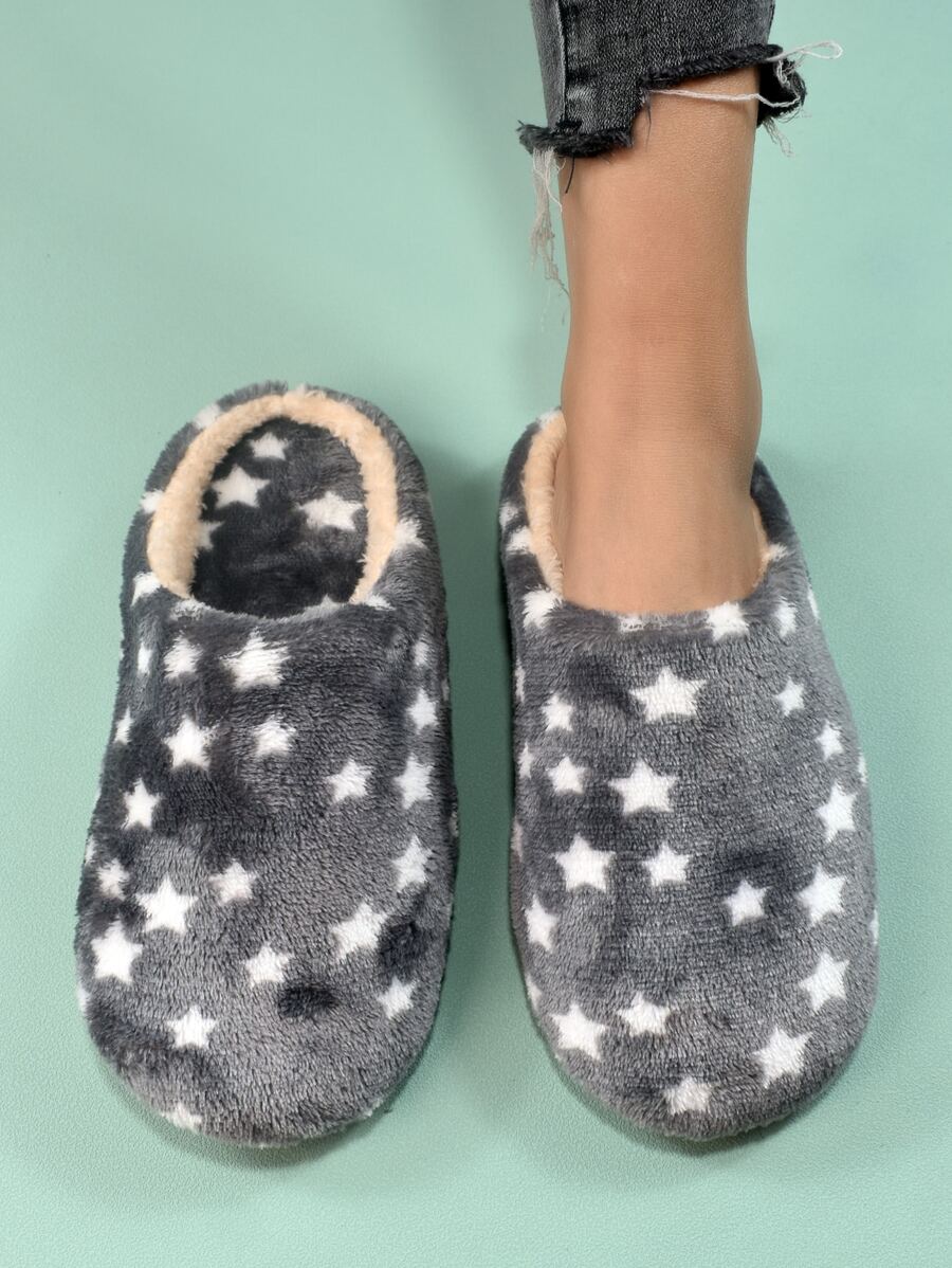 Soft-soled Slippers With Star Pattern | SHEIN USA